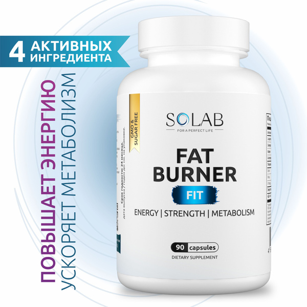 Жиросжигатель FAT BURNER FIT, 90 капсул - купить с доставкой по ...
