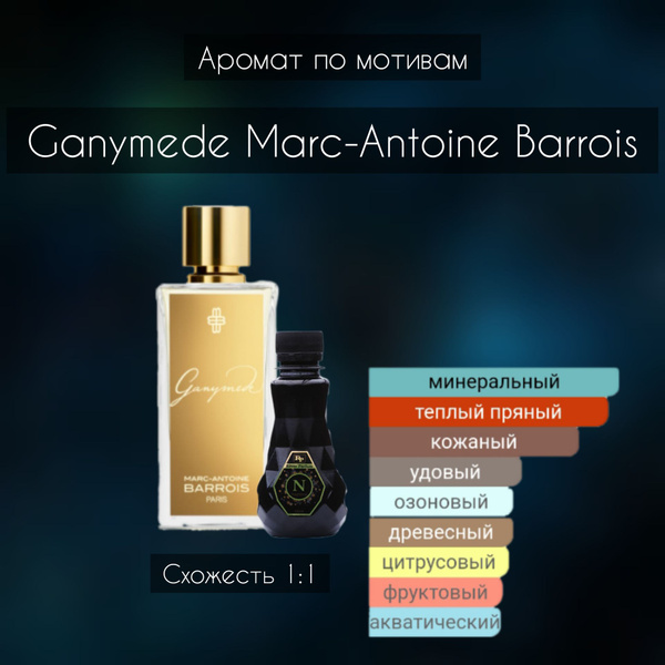 Rever Parfum Аромат по мотивам Ганимед Ganymede Наливная парфюмерия 30 ...