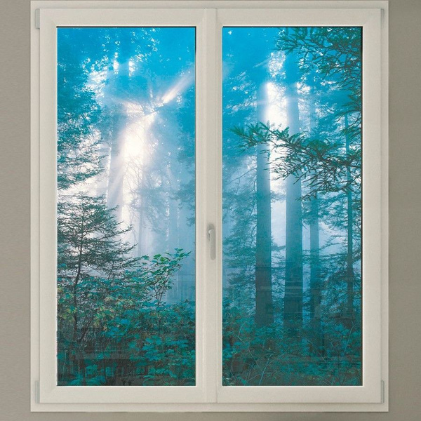 Пленка для окон декоративная BUYAD 55х152см купить по выгодной цене в ...