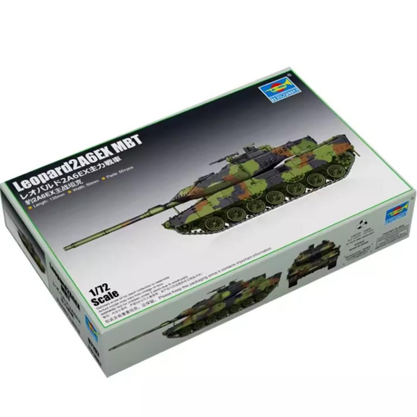Комплект модели танка Leopard 2A6EX масштаба 1/72 trumpeter 07192 ...