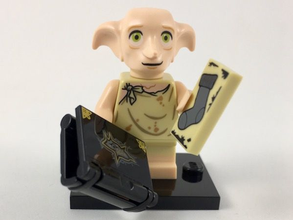 Минифигурка LEGO Dobby, Harry Potter, Series 1 (Complete Set with Stand ...