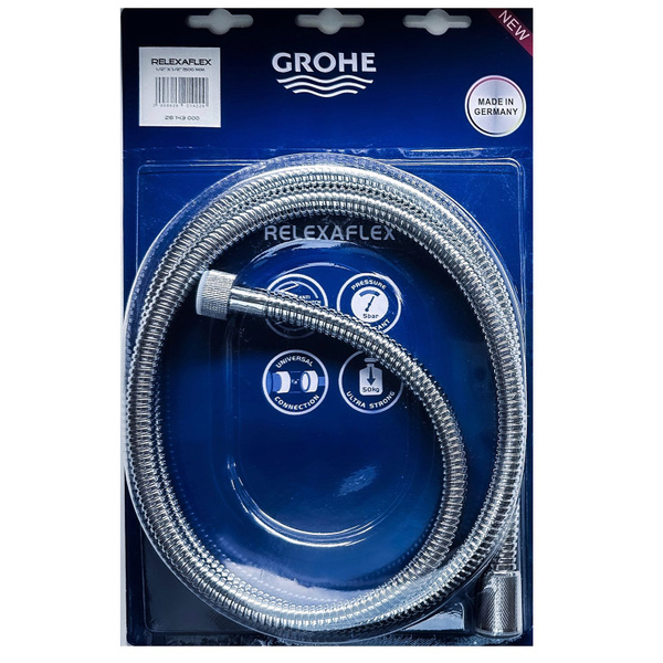 Шланг душевой Grohe Relexaflex 1500 мм (28143000) - купить с доставкой ...