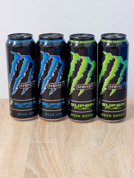 Комбо набор Энергетический напиток Monster Energy Super Fuel Blue Ice ...