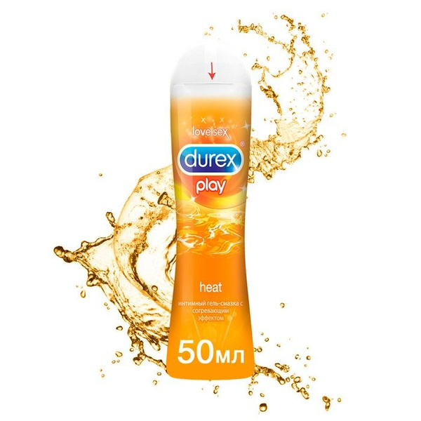 Гель-смазка с согревающим эффектом Durex Play Heat, 100 мл - купить с ...