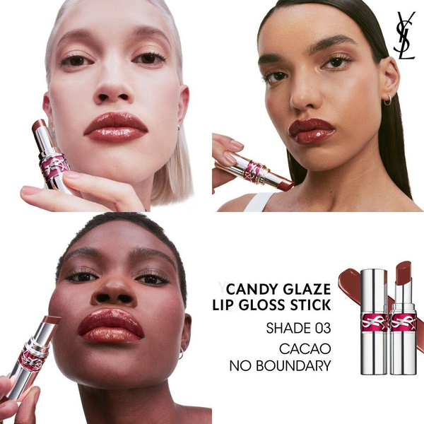 YSL Yves Saint Laurent Candy Glaze Lip Gloss Stick, БЛЕСК ДЛЯ ГУБ ...