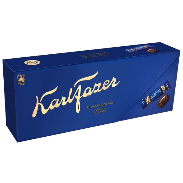 Конфеты из молочного шоколада Karl Fazer Milk chocolate, 270 г - купить ...