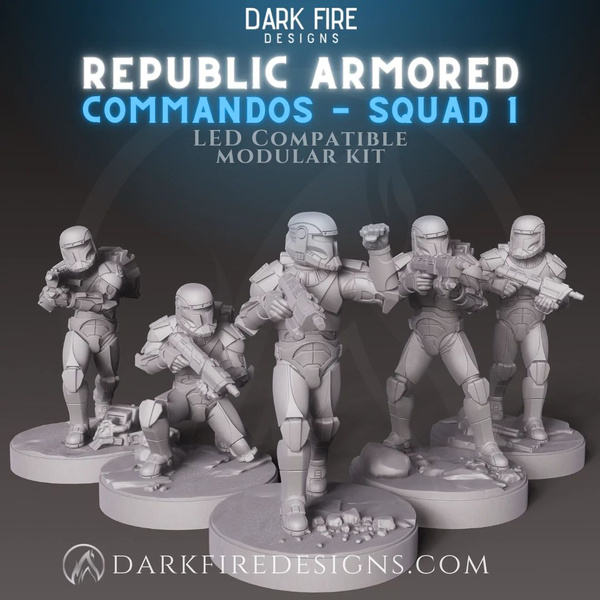 Миниатюра Star Wars Commando Squad - купить с доставкой по выгодным ...