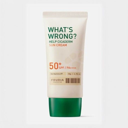 FRUDIA солнцезащитный крем WHATS WRONG HELP CICADERM SUN CREAM - купить ...