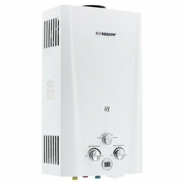 Водонагреватель газовый Edisson EDISSON E 20 D - купить с доставкой по выгодным ценам в интернет ...