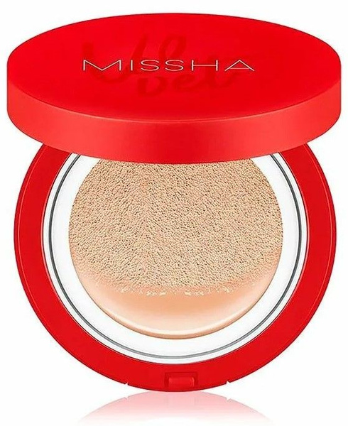 MISSHA Тональный кушон с матовым финишем Velvet Finish Cushion SPF 50 ...