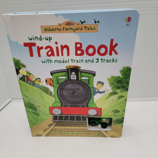 Poppy and Sam's Wind-Up Train Book Usborne - купить с доставкой по ...