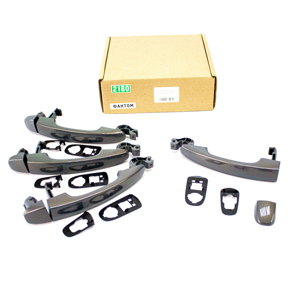 Ручки двери Лада Веста, Веста NG наружные оригинал цвет Фантом (496) купить на OZON по низкой ...