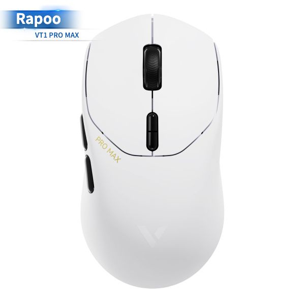 Игровая мышь беспроводная RAPOO VT1 PRO MAX, PAW3950, белый - купить по ...