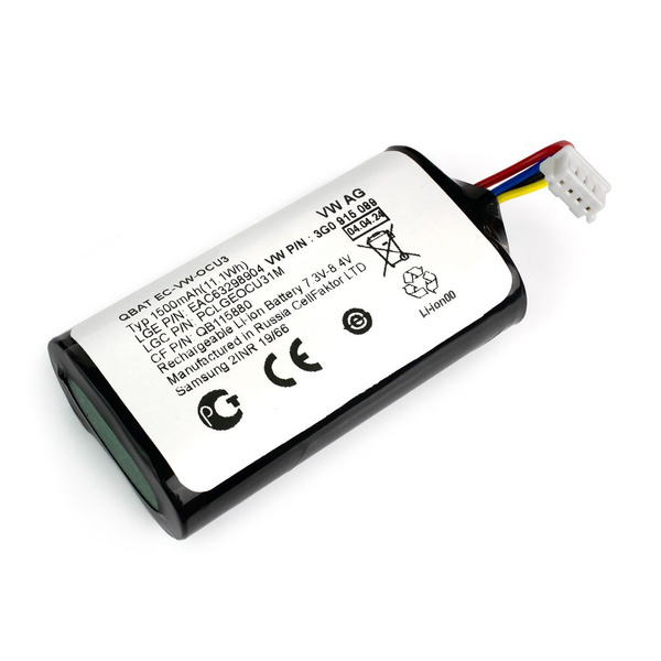 Аккумулятор QBAT для Audi, Skoda, VW ЭРА Глонасс (3G0915089) - купить с ...