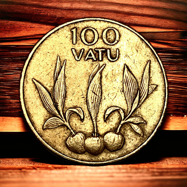 Монета Вануату 100 вату 2002 года. Цветы - купить в интернет-магазине ...