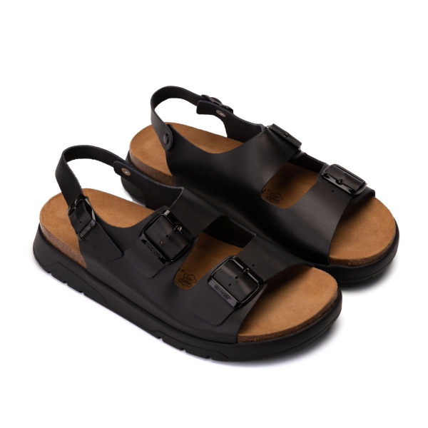 Сандалии Мужской Ortmann, размер 45 Кожа Без каблука Лето Германия Пряжка купить c доставкой на ...