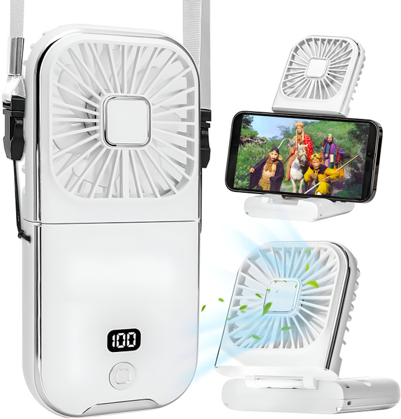 Портативный складной USB-вентилятор Xiaomi Mini Folding Neck Fan F30 ...