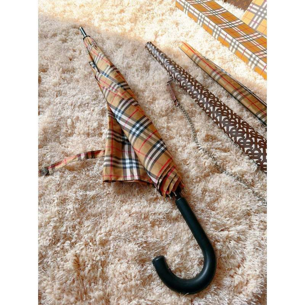 Зонт от солнца Burberry, Трость, коричневый купить c доставкой на OZON ...