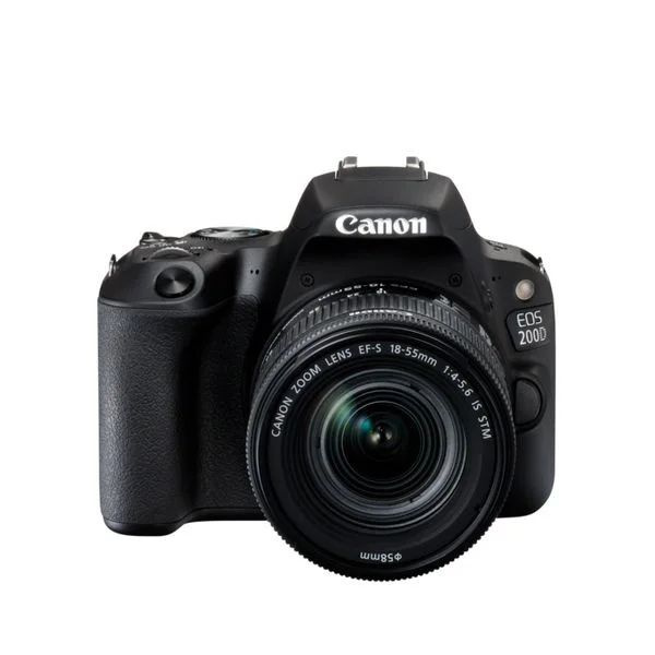 Беззеркальный фотоаппарат Canon 200D kit EF-S 18-55mm is STM - купить ...