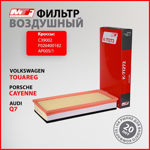 Фильтр воздушный MTF К-71272 - купить по выгодным ценам в интернет ...