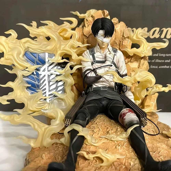 атака титанов Леви Аккерман фигурка/14cm Прощание Levi Ackerman ...