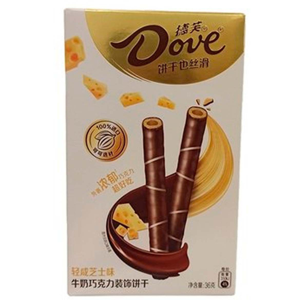 Dove вафельные палочки со вкусом сыра 36г - купить с доставкой по ...