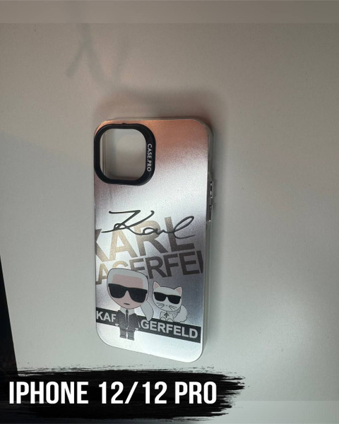 Чехол Karl Lagerfeld Карл Лагерфельд на IPhone Айфон 12/12 pro про ...