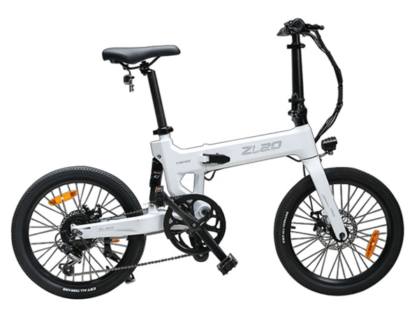 Характеристики Электровелосипед Xiaomi HIMO ZL20 Chain, Белый подробное ...