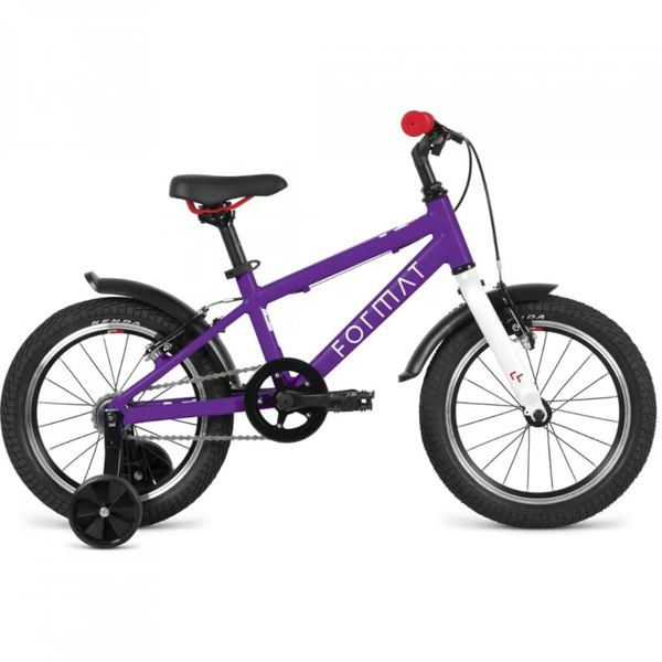 Детский велосипед FORMAT Kids 16 (16" 1 ск.) 2022, фиолетовый ...