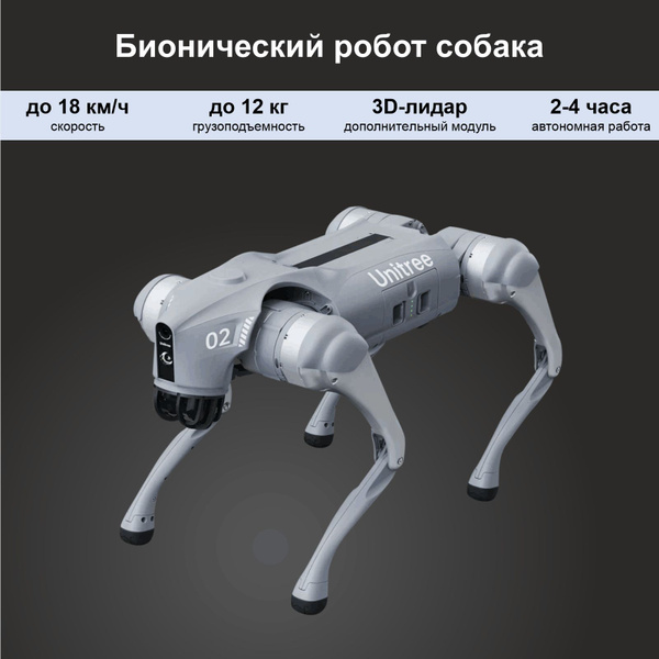 Бионический робот собака Unitree Go2 Air купить на OZON по низкой цене ...