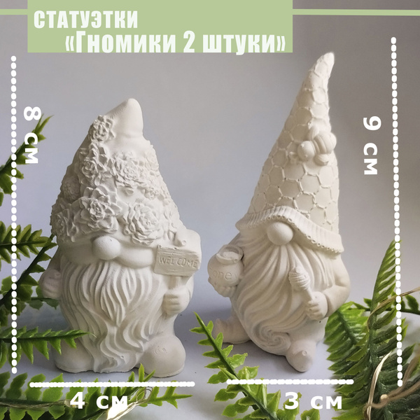 Фигурка декоративная UDACHNYY DOM Статуэтки арт Статуэтки- гном-гномики ...