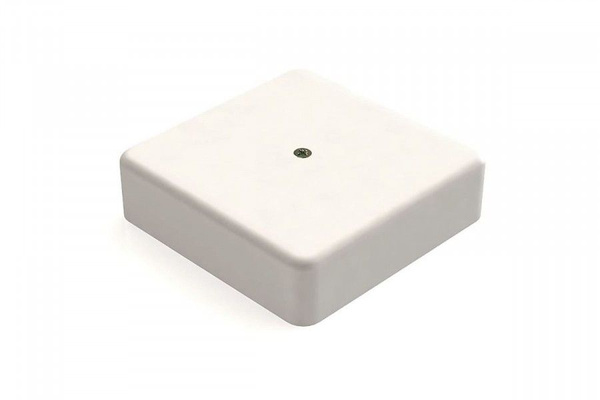 Коробка распределительная ОУ под кабель-канал 75х75х28мм белая IP40 Урал ПАК 10 шт. - купить по ...