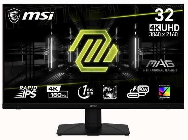 Монитор MSI Игровой 32 MAG 322UPF 4K , IPS , 160hz 32" - купить по ...