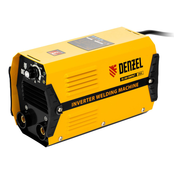 Сварочный аппарат инверторный DENZEL DS-200 Compact, 200 А максимальный ...