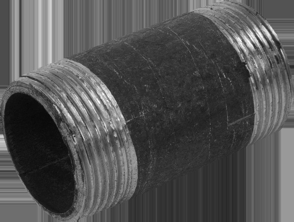 Бочонок стальной черный 1 1/4" НР L60 мм, 335548 - купить по выгодной ...