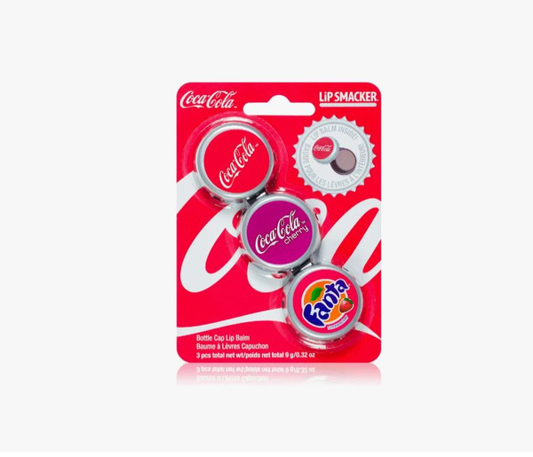 Lip Smacker Bottle Cap Lip Balm набор бальзамов для губ со вкусом Coca