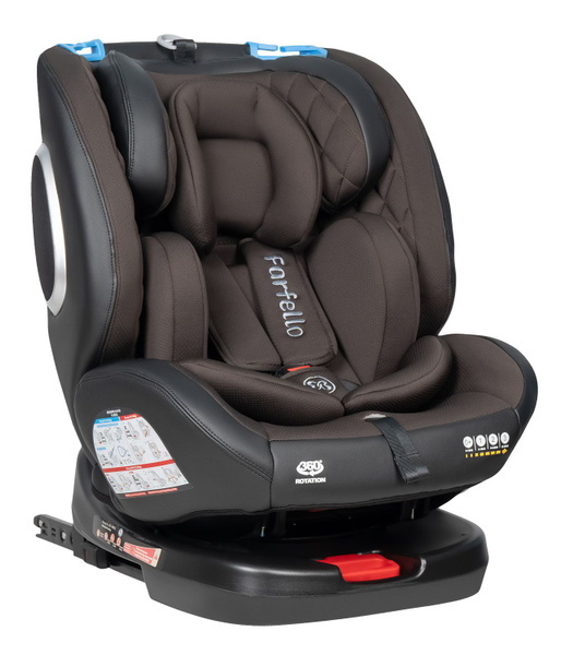 Автокресло детское YB102A с креплением ISOFIX / группы 0/ I/ II/ III; 0 ...