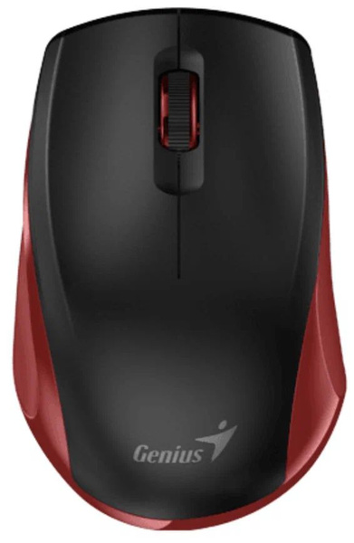 Мышь беспроводная Genius NX-8006S NX-8006S, черный, красный - купить по ...