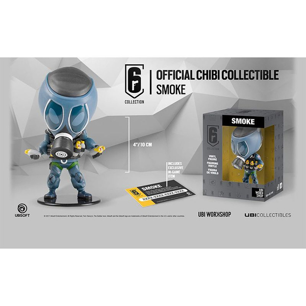 Rainbow Six Siege Collection SMOKE Chibi Коллекционные игрушки - купить ...