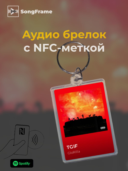 Брелок Spotify с NFC GloRilla - TGIF купить на OZON по низкой цене (1623973261)
