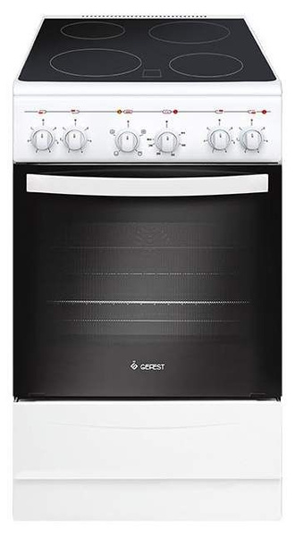 Плита Электрическая Gefest ЭП Н Д 5160-02 0095 белый стеклокерамика ...