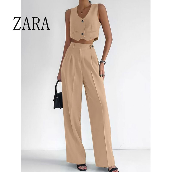 Комплект маек Zara, 54 - купить по выгодной цене в интернет-магазине OZON (1624300509)