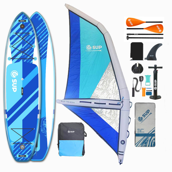 Надувная двухслойная SUP-доска E-SUP WIND SURFBOARD 11' 335-84-15 см ...