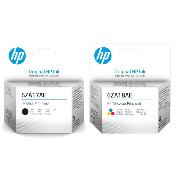 Расходник для печати HP 6ZA17AE-6ZA18AE Kampanya, Черный (black), Набор ...