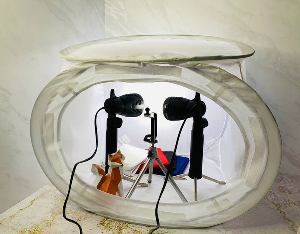 Фотобокс FST LT-40 и Свет - купить с доставкой по выгодным ценам в интернет-магазине OZON ...