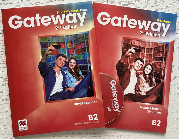 Gateway B2 Комплект учебник рабочая тетрадь диск купить с