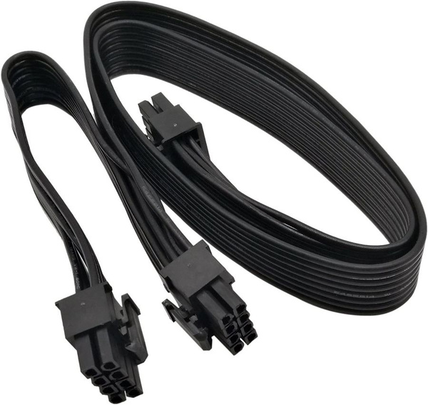 8-контактный кабель PCI-e к ДВОЙНОМУ 8-контактному Кабелю (6 + 2) для ...