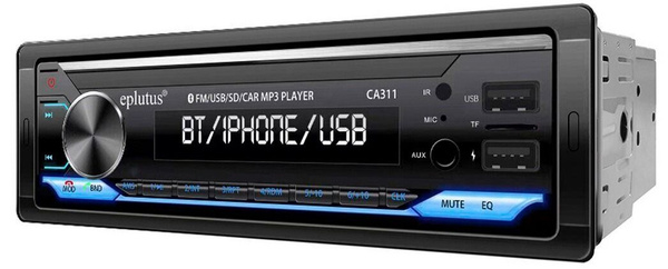 Автомагнитола Eplutus CA311 1 Din с LED дисплеем 45Wx4, 2xUSB, AUX ...