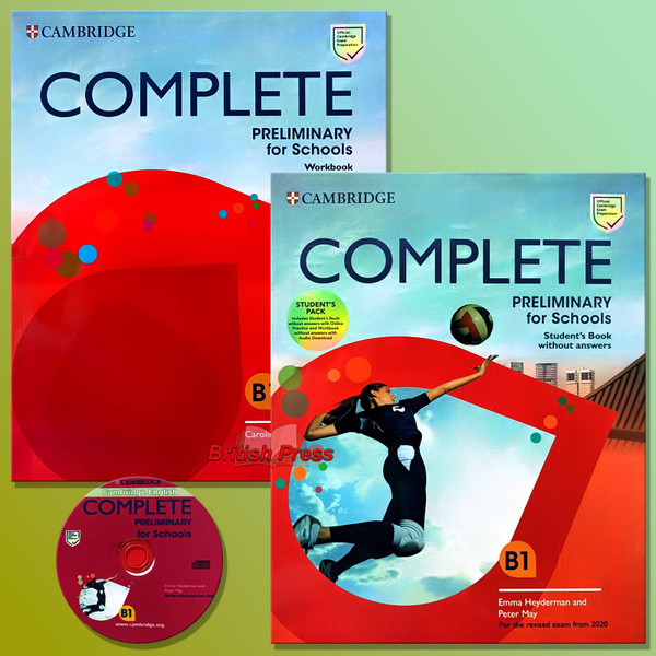 Complete PRELIMINARY for Schools B1, Student's book, Workbook + CD ...