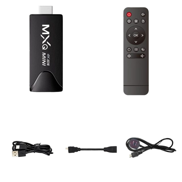 Mini Smart TV Stick Android 10 Quad Core Поддержка 4K HD Play Store ...